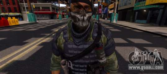 Merrick (Ped) from Call of Duty: Ghosts for GTA 4