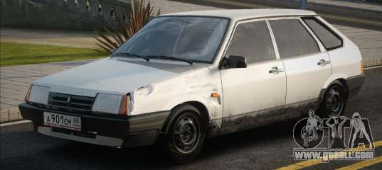 Vaz 2109 Whit for GTA San Andreas