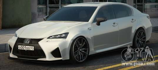 Lexus GS F 2019 for GTA San Andreas