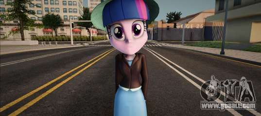 My Little Pony Miss Twilight for GTA San Andreas