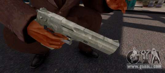 Nickel-Plated Combat Pistol for GTA 4