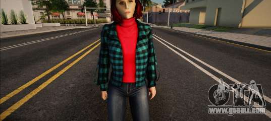Woman skin [v1] for GTA San Andreas