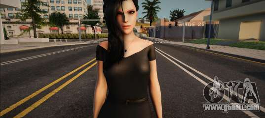 Lady Black Dress for GTA San Andreas