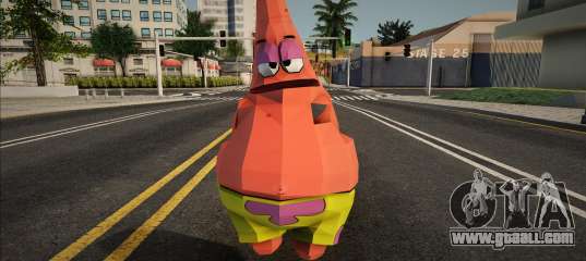 Patrick Star for GTA San Andreas