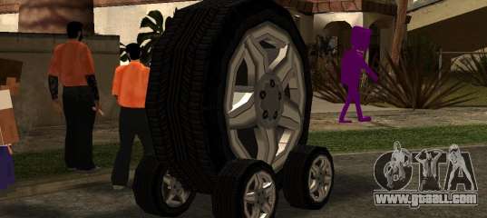 Wheel Car for GTA San Andreas
